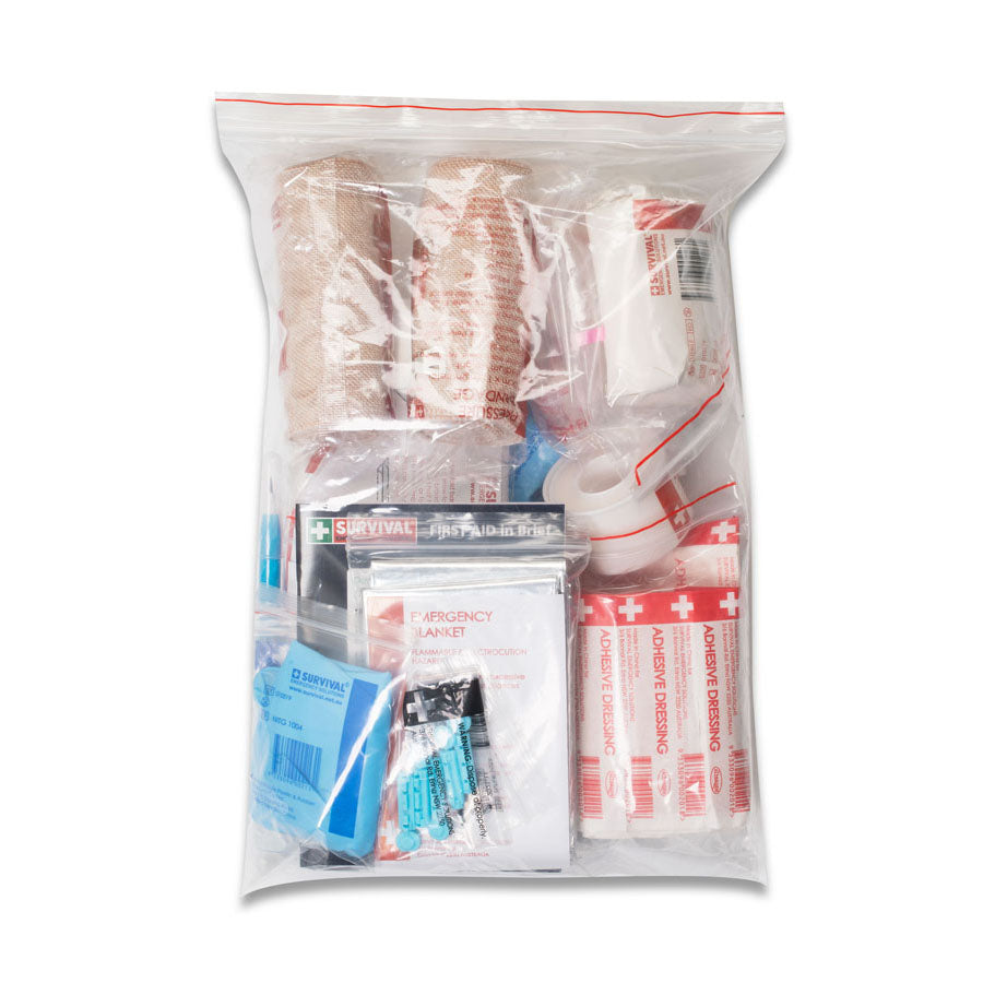 First Aid Restock Pack for Vehicle/Travel First Aid Kits - Survival